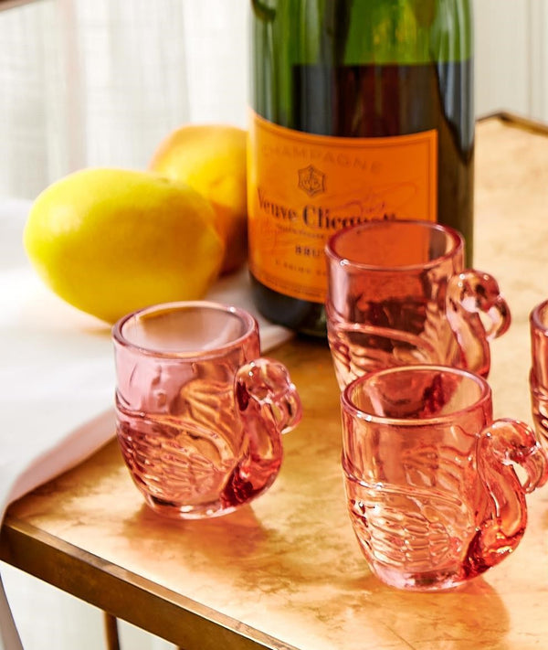 Pinky Shot Glasses, Set of 2 - Hunt and Bloom