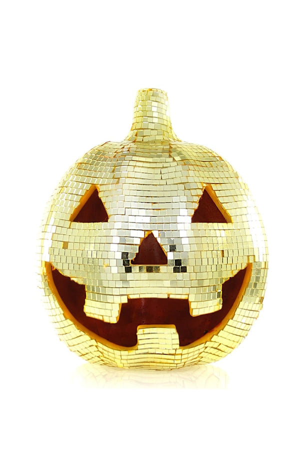 Disco Dandy Jack-O-Lantern, Gold - Hunt and Bloom