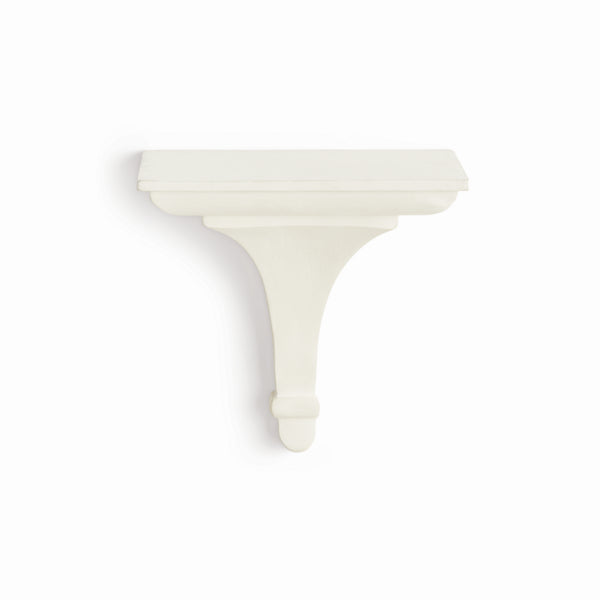 Sloan Wall Bracket, Small White - Hunt and Bloom