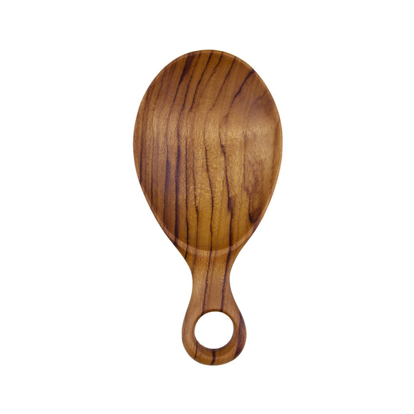 Randy Teak Root Oval Paddle Scoop - Hunt and Bloom
