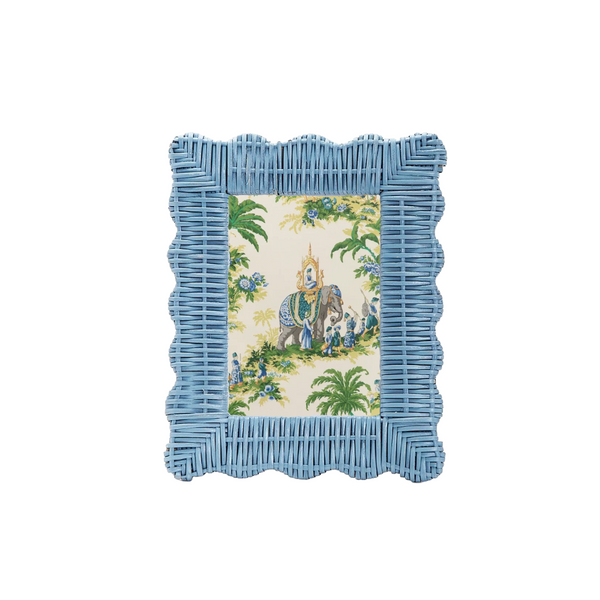 Daniel Wicker Frame, Blue, Multi Sizes - Hunt and Bloom