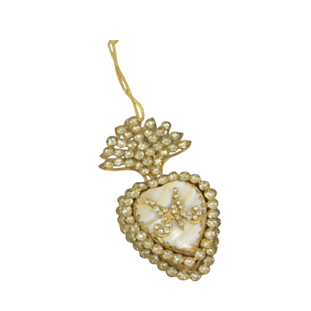 Bejeweled Metal Heart - Hunt and Bloom