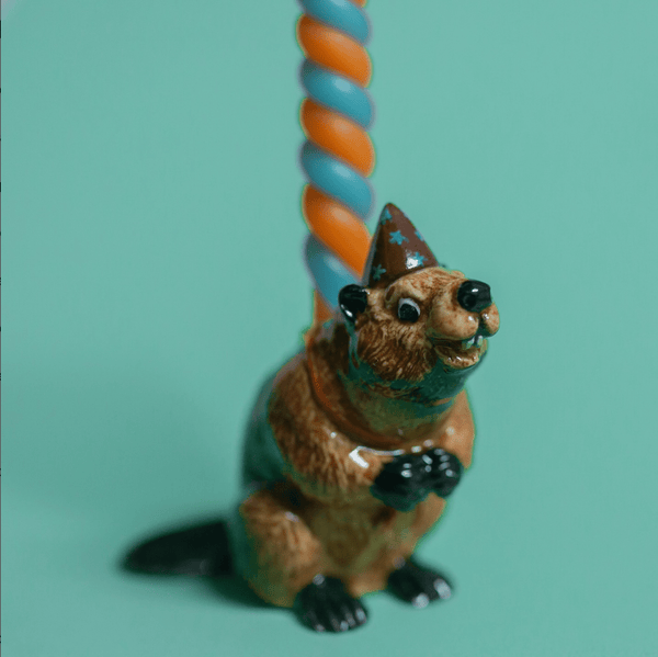 Beaver Cake Topper - Hunt and Bloom