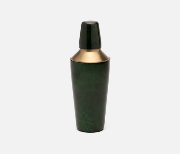 Nelson Emerald Gloss Cocktail Shaker - Hunt and Bloom