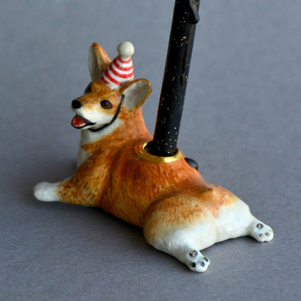 Corgi Cake Topper - Hunt and Bloom