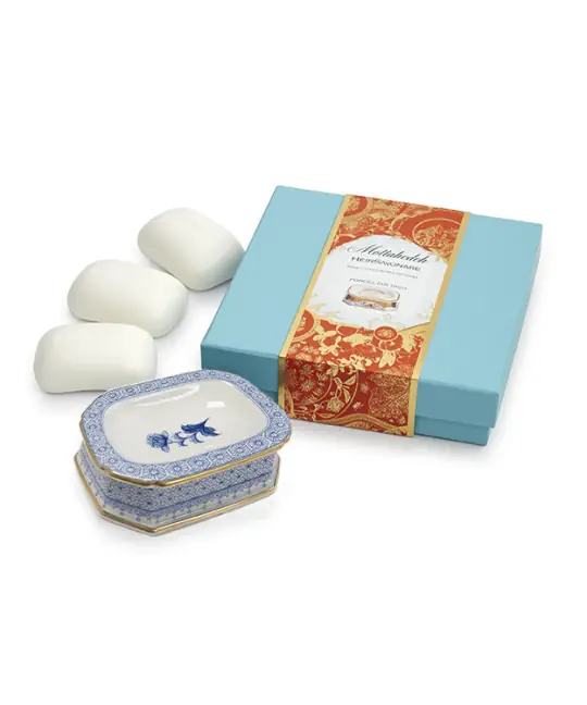 Mottahedeh Cornflower Lace Heirsavonare Gift Soap Set - Hunt and Bloom